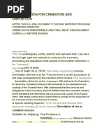 Cemetery and Crematorium Full Rules and Regulations | PDF | Burial ...