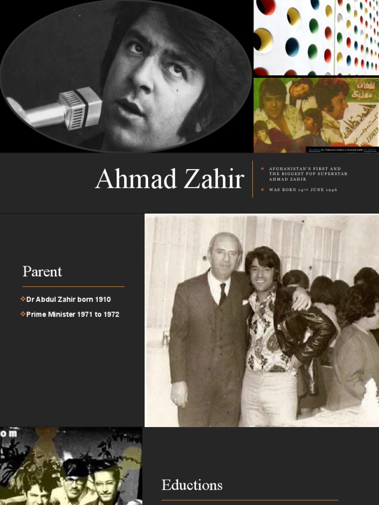 Ahmad Zahir: Afghan Pop Icon | PDF