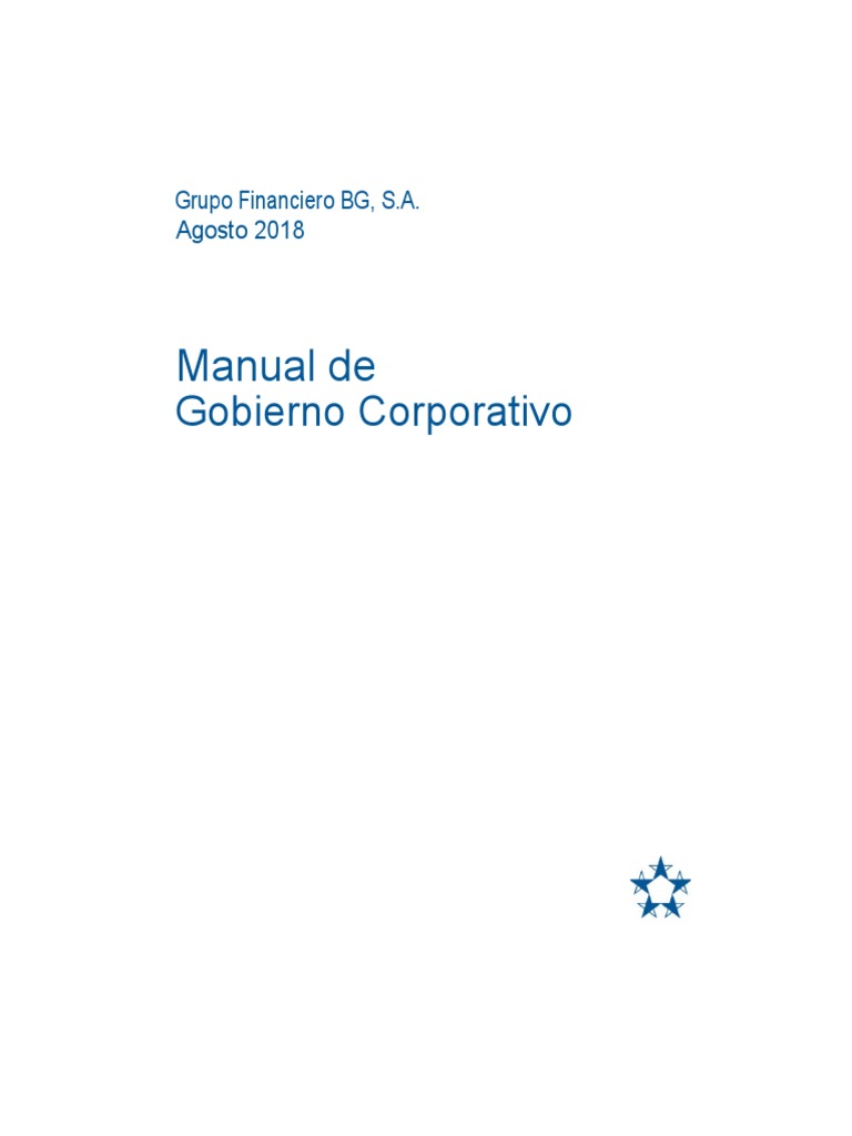 Gobierno Corporativo de GFBG 2018 08 v2 | PDF | Corporaciones | Auditoría