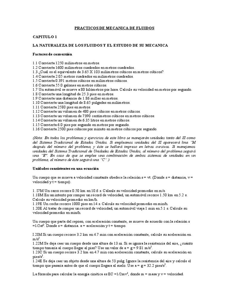 ROBERT MOTT Ejercicios | PDF | Presión | Energía cinética