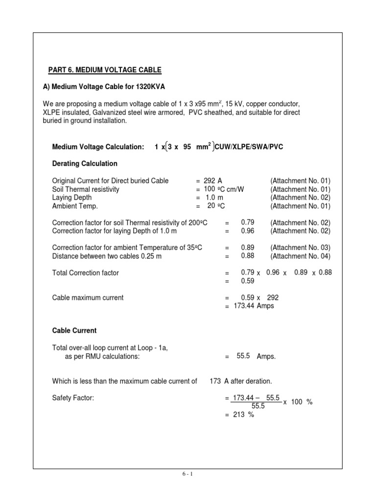 Medium Voltage Cables | PDF | Voltage | Electrical Resistivity And ...