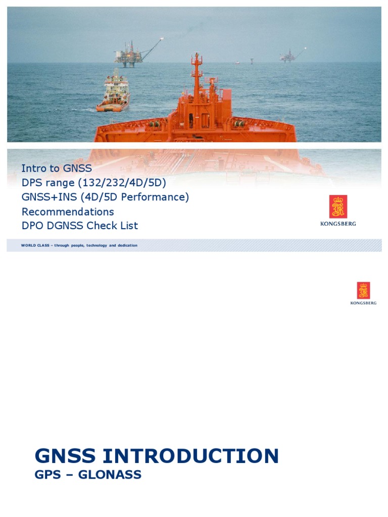 Kongsberg High Precision GNSS Systems | PDF | Global Positioning System ...