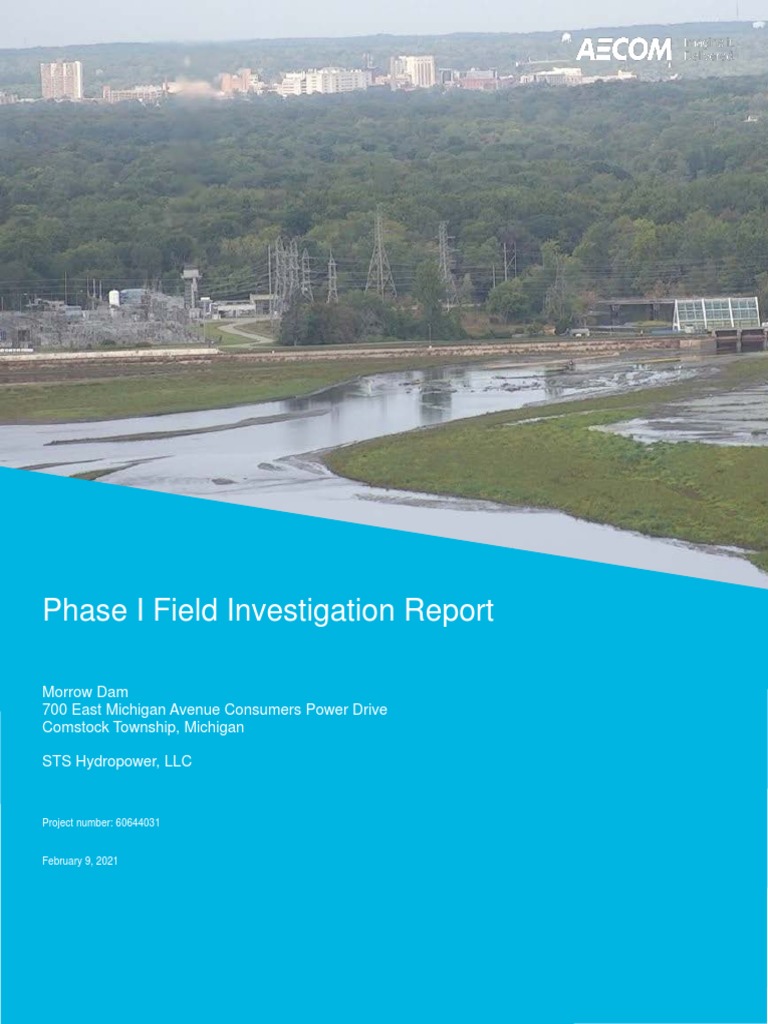 Morrow Dam Sediment Field Investigation Report | PDF | Polychlorinated ...