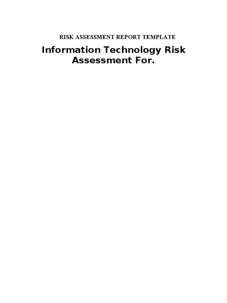 It Risk Assessment Toolkit | PDF | Risk Assessment | Risk