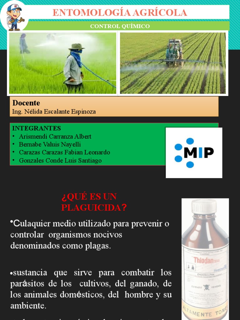 Control Químico de Plagas en Agricultura | PDF | Pesticida | Insecticida