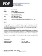 Subcontractor Recommendation Letter | PDF | Business