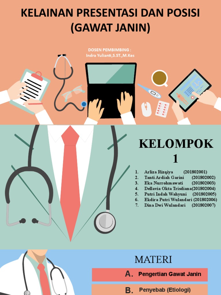 KLP 1 - Kelainan Presentasi Dan Posisi (Gawat Janin) | PDF