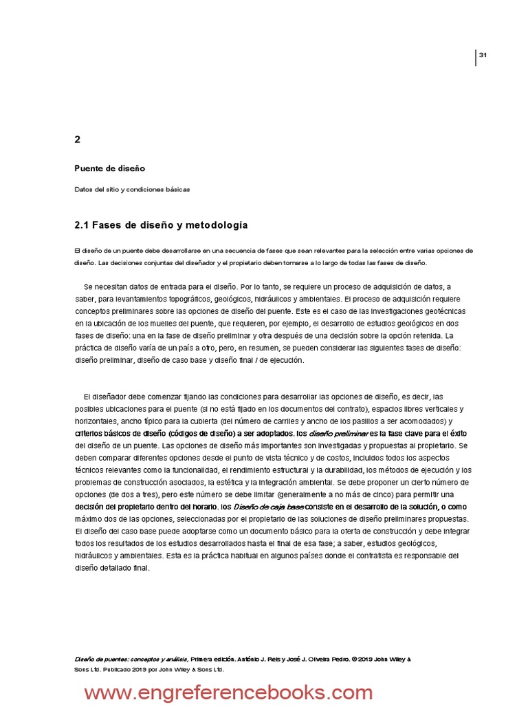 Bridge Design Concepts and Analysis-46-55.en - Es | PDF | Puente ...