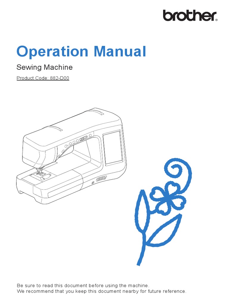 Brother XL 3027 Owner S Manual | PDF | Sewing Machine | Sewing