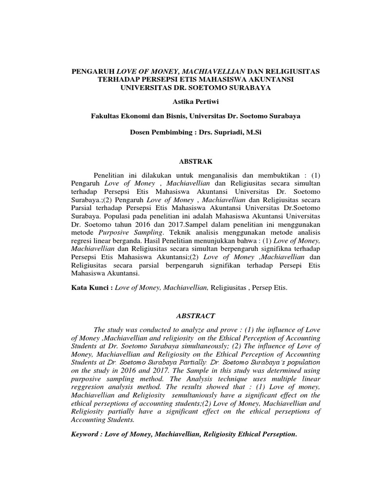 Artikel Astika | PDF