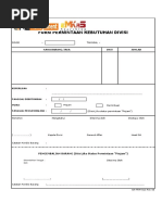 Contoh Form Data Pelamar | PDF