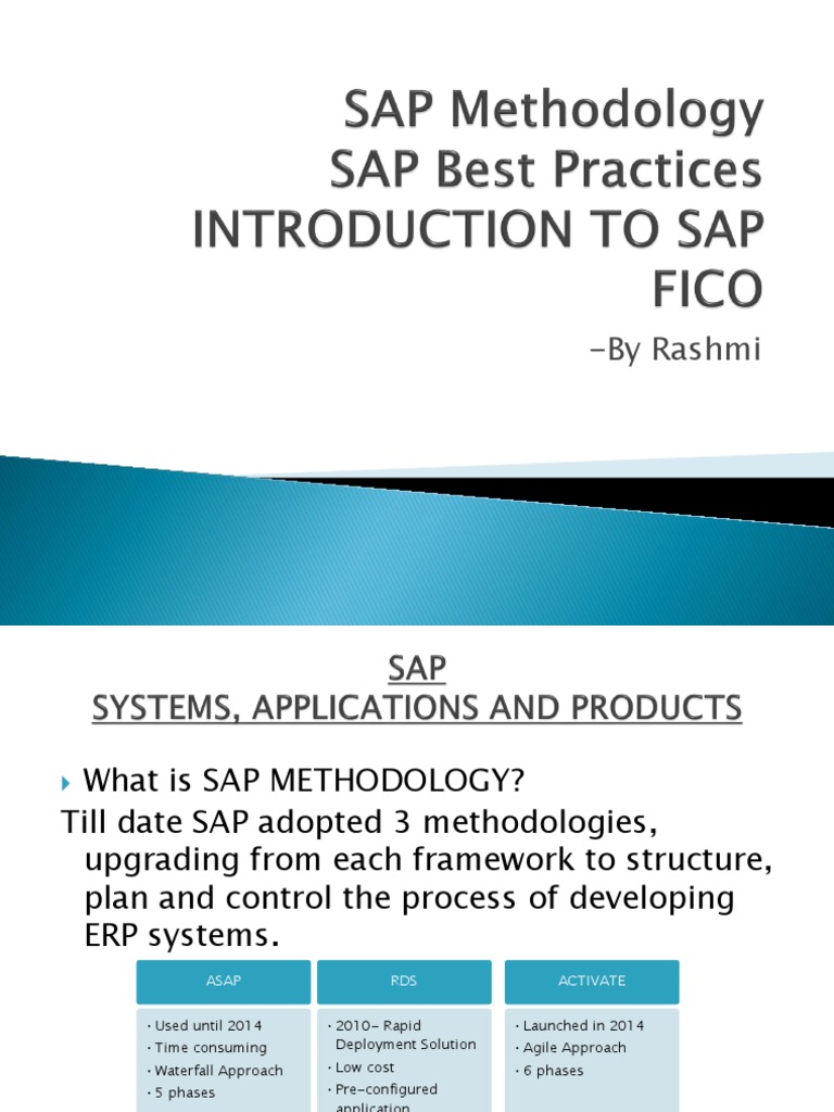 SAP FICO & Best Practices | PDF | Software Development Process ...