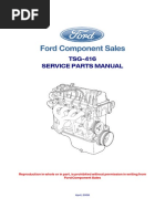 Ford VSG 411/413 Engine Parts Manual | PDF | Carburetor | Ignition System