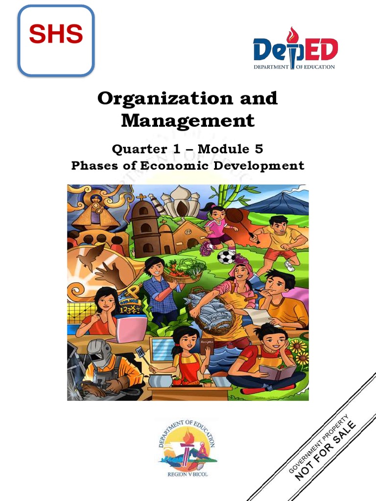 Organization and Management: Quarter 1 - Module 5 | PDF | Economic ...