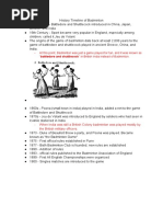 History Timeline of Badminton | PDF | Racquet Sports | Sports