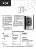 AMSCO Lab Series Small Tech Data Sheet English | PDF | Steam | Water