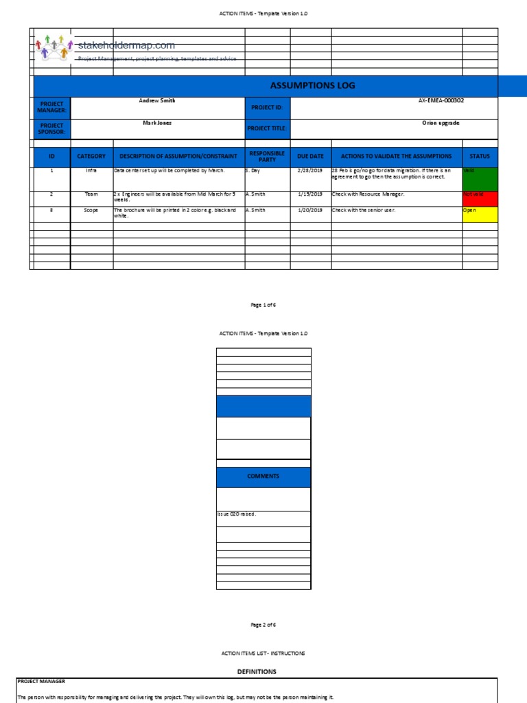 Project-Assumptions - by MRDM | PDF | Project Management | Software