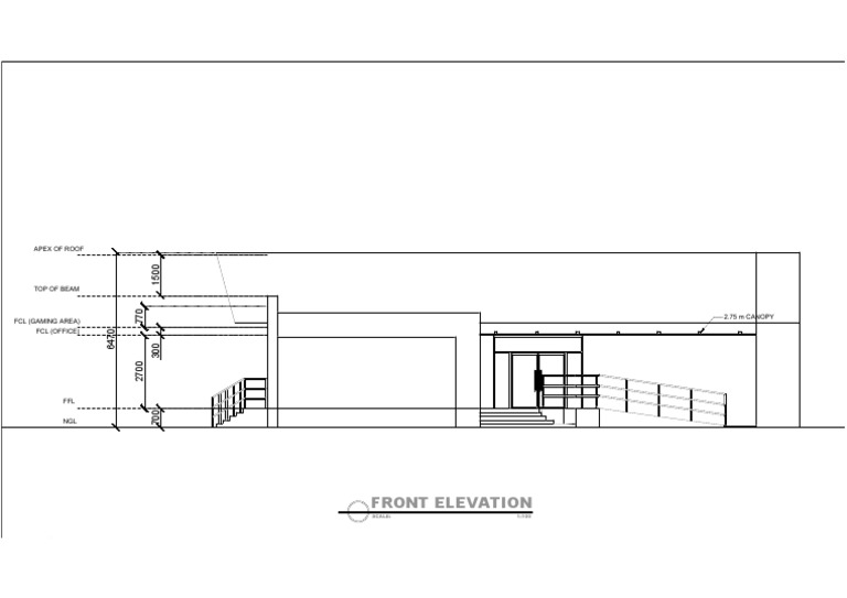 Roof Elevation and Canopy Details | PDF