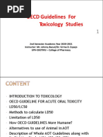 OECD 423 ACUTEw | PDF | Toxicity | Toxicology