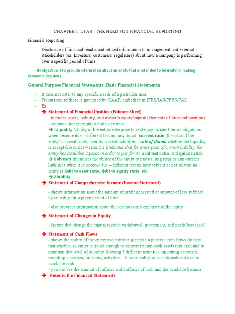 General Purpose Financial Statements (Basic Financial Statements) | PDF ...