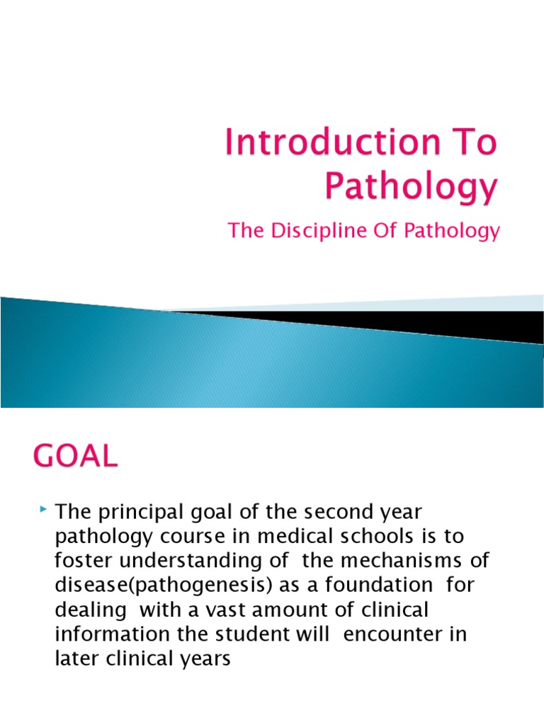 Revised Introduction To Pathology11 | PDF | Cytopathology | Pathology