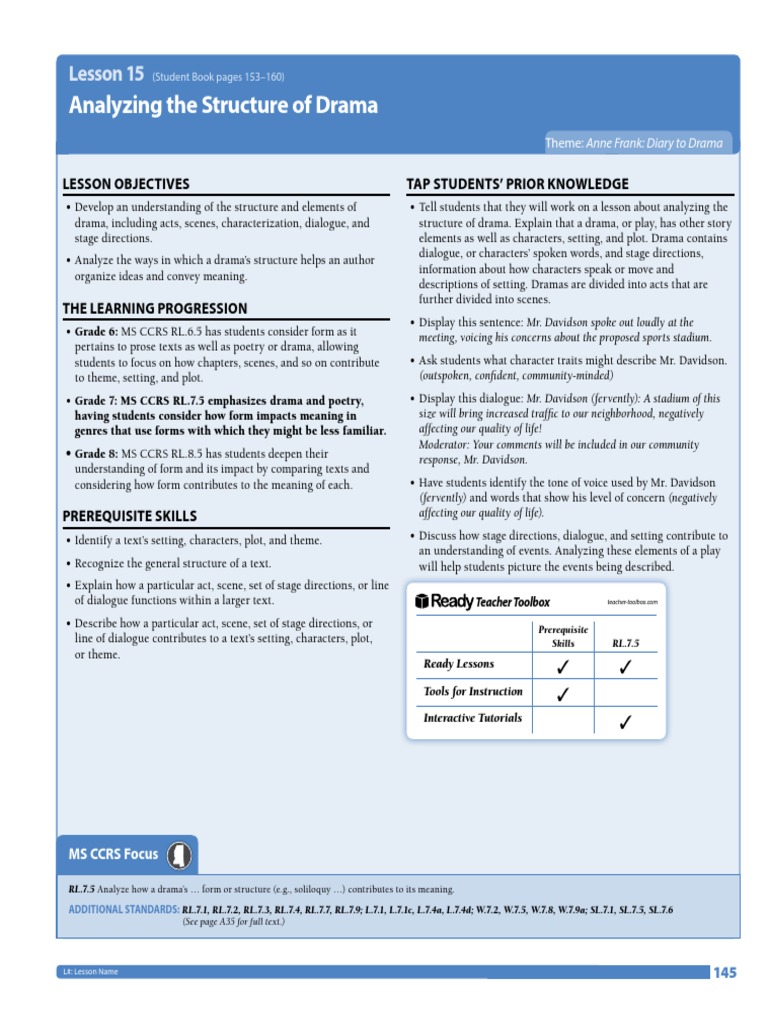 Ready Lesson 15 | PDF