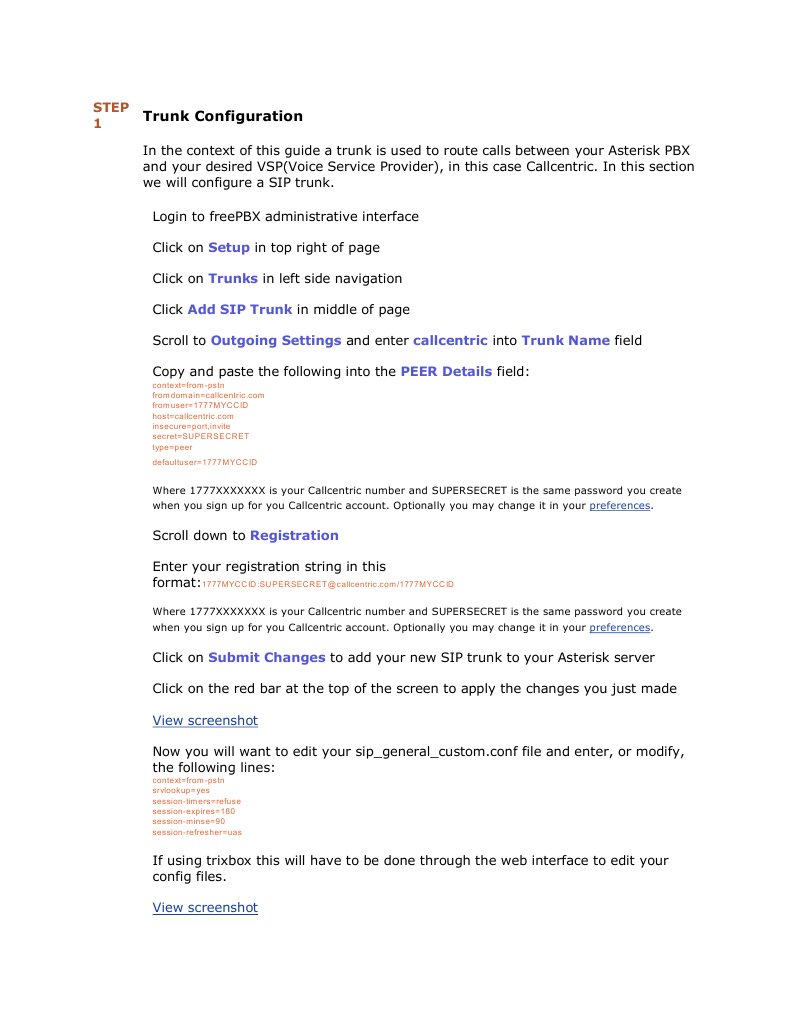 Config FreePBX | PDF | Session Initiation Protocol | Computer Networking