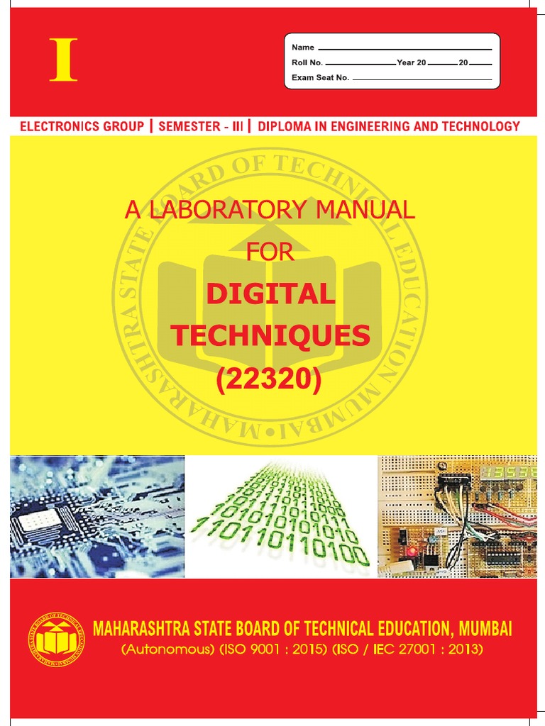Digital Technique Lab Manual | PDF