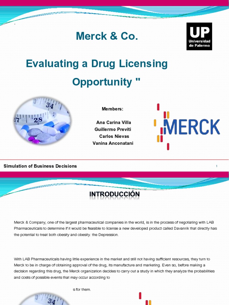 MErck | PDF | Clinical Trial | Generic Drug
