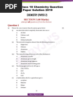 QCAA 2019 Chemistry IA1 Data Test | PDF | Electrode | Physical Sciences