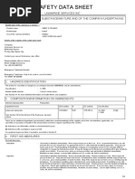 Material Safety Data Sheet: Unitor Usc | PDF | Firefighting | Personal ...