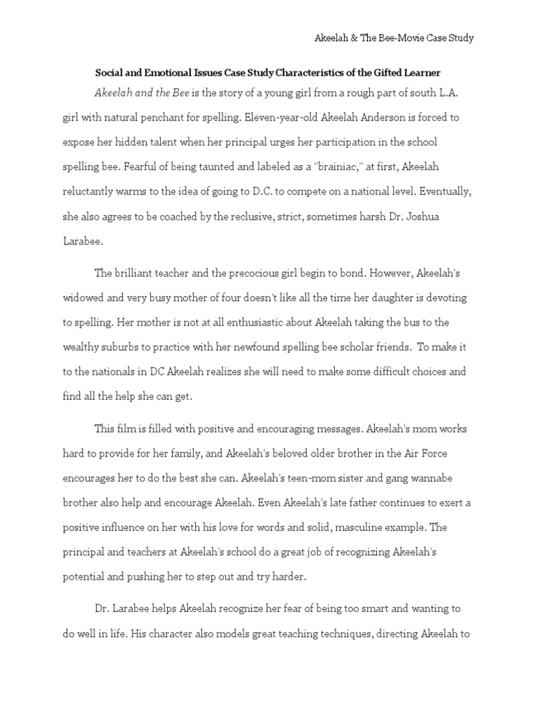 Movie Case Study | PDF | Behavior Modification | Psychology