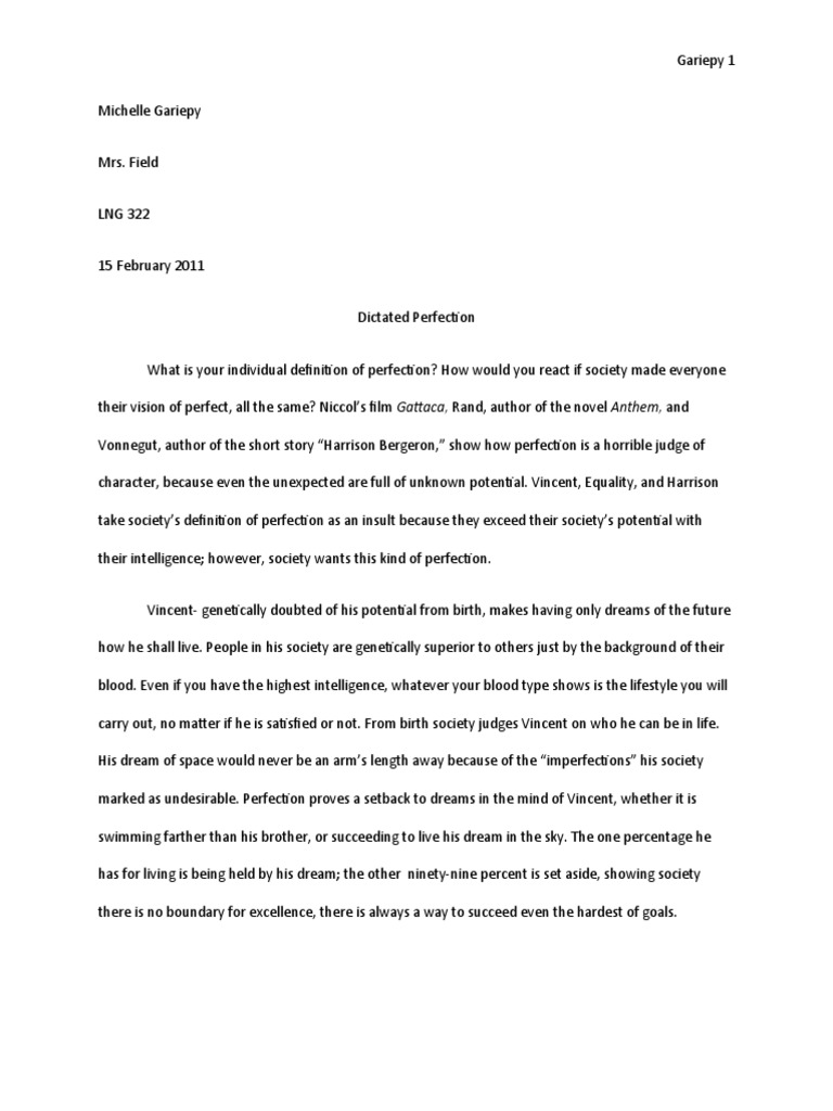 Michelle Gariepy Final | PDF | Intelligence