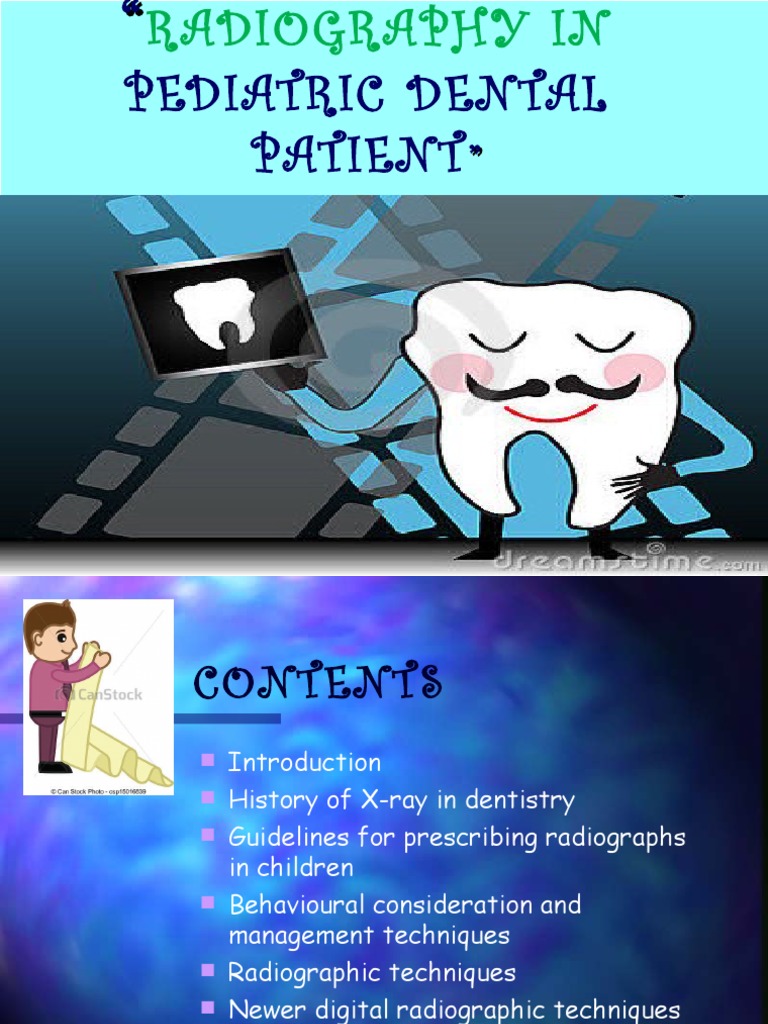 Pediatric Dental Patient | PDF | Ct Scan | Radiography
