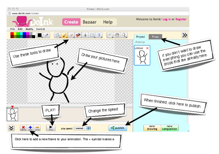 Create and Publish Your Animation | PDF