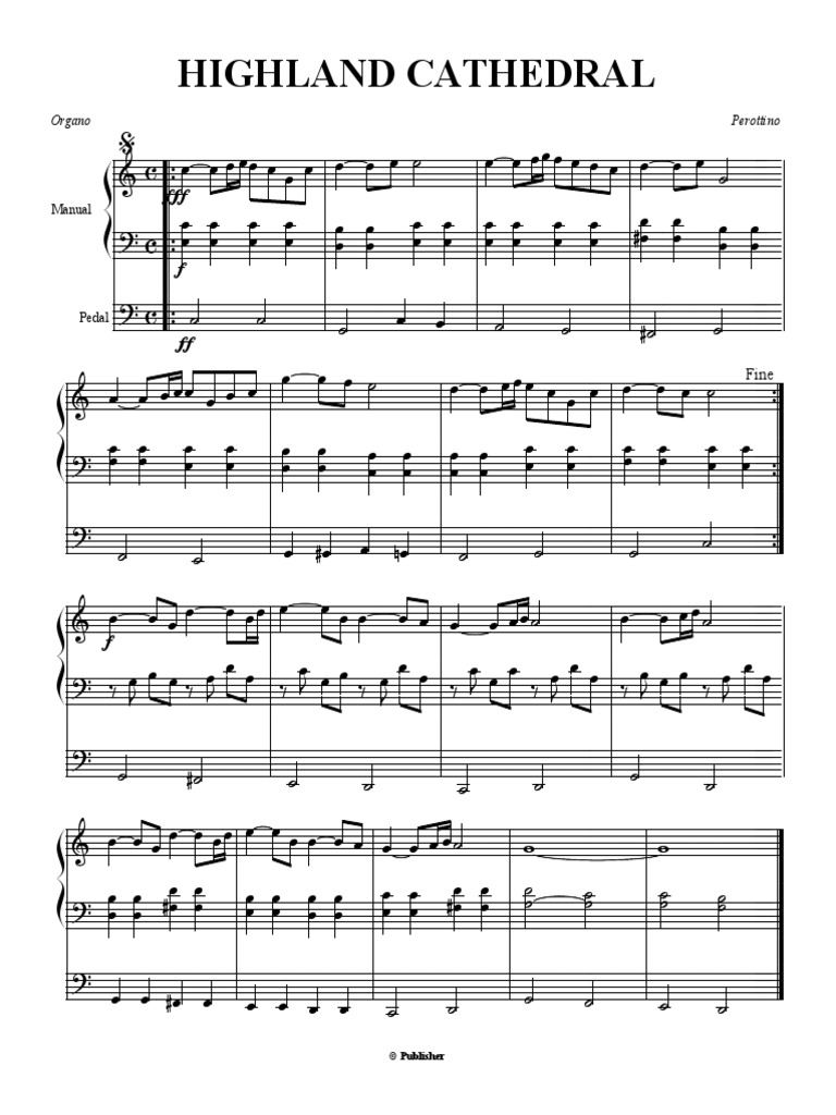 Highland Cathedral | PDF