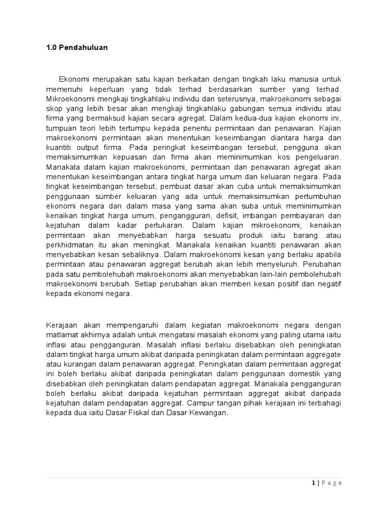 Dasar Fiskal | PDF