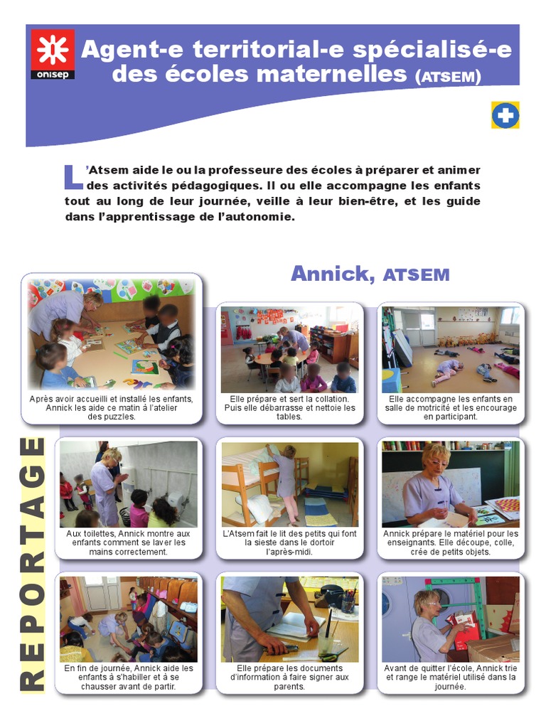 Fiche Atsem | PDF | Modification du comportement | Apprentissage