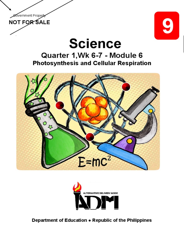Science9 - q1 - Mod6 - Photosynthesis and Cellular Respiration - v3 ...