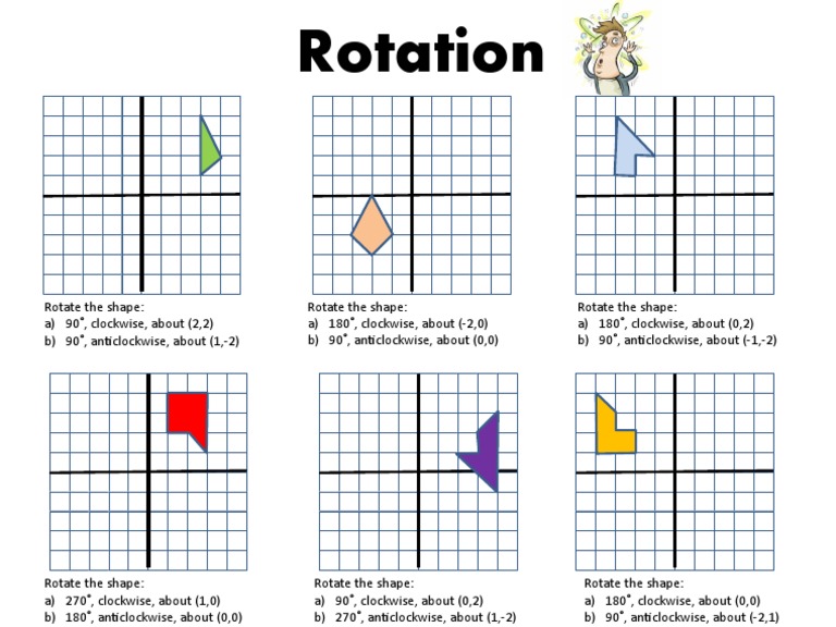 Rotation Worksheet | PDF