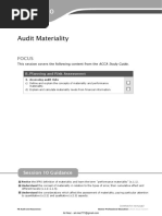 Isa 320 | PDF | Audit | Business Economics