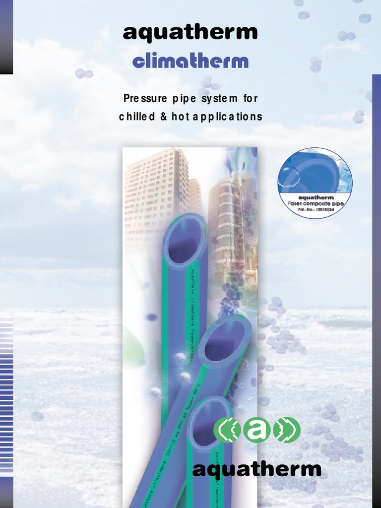 K - Aquatherm-Climatherm Katalog (ENG) | PDF | Pipe (Fluid Conveyance) | Welding