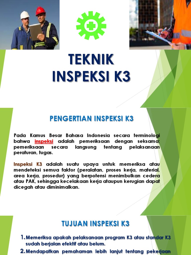 Teknik Inspeksi K3 | PDF