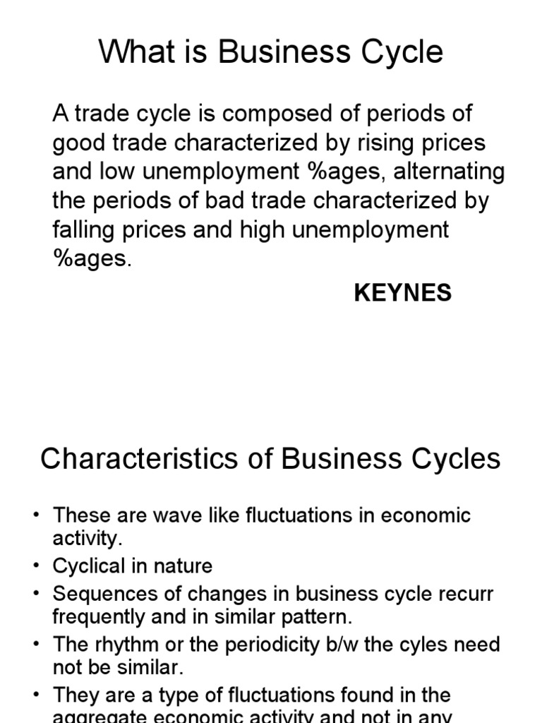 Understanding Business Cycles Explained | PDF | Business Cycle | Recession