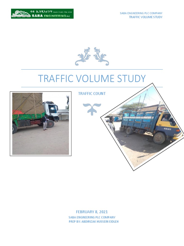 Traffic Volume Count | PDF | Truck | Trailer (Vehicle)