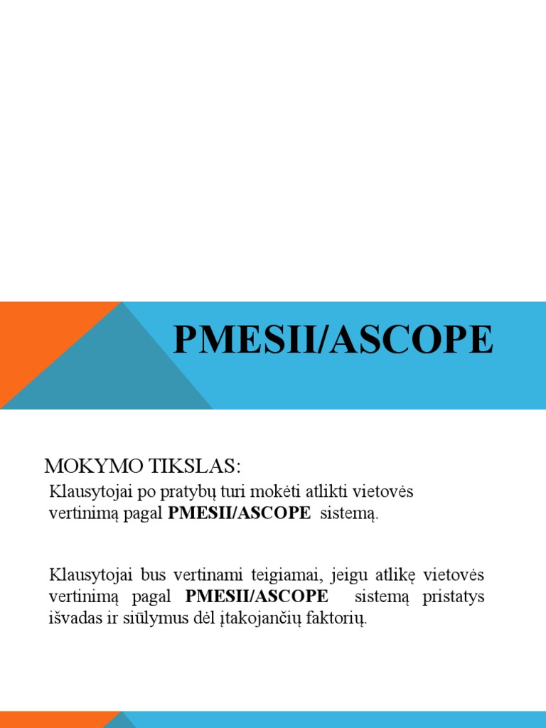 Panevezys Ascope | PDF