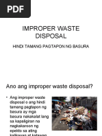 Epekto NG Pagsusunog NG Basura | PDF