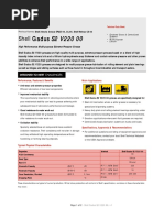 Shell Alvania Grease S2 Data Sheet | PDF | Materials