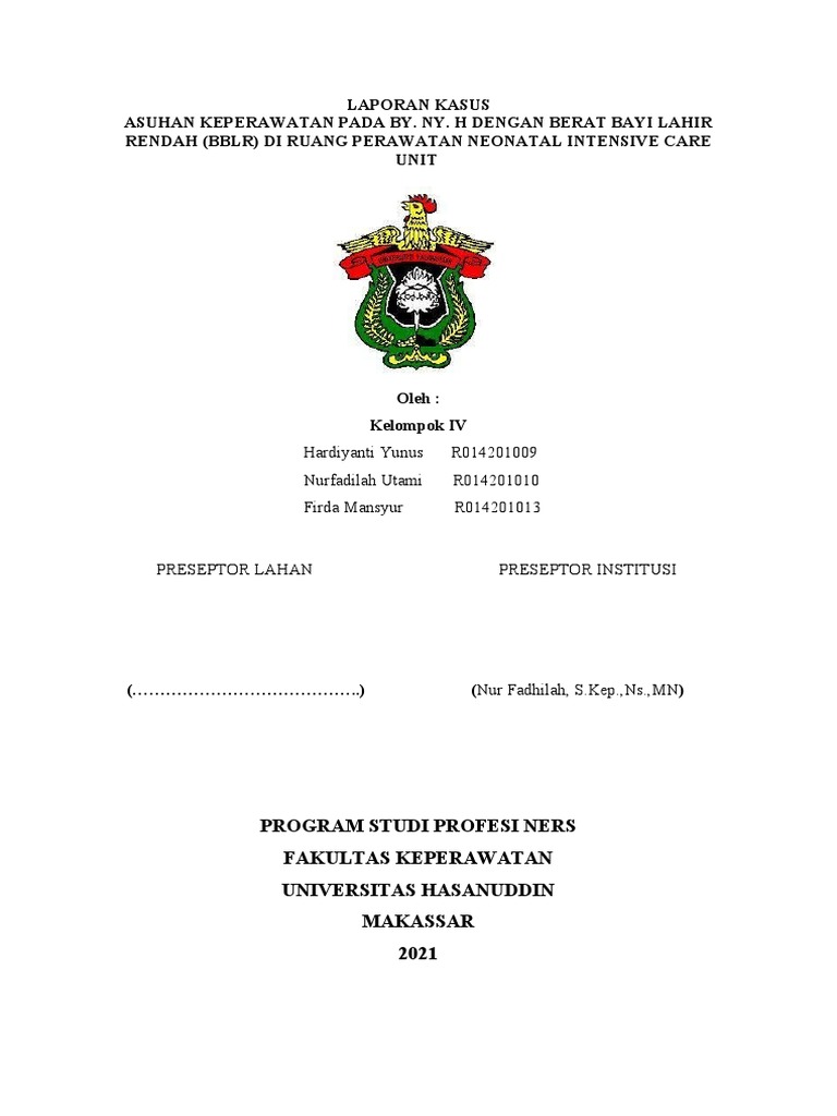 Laporan Kasus BBLR | PDF