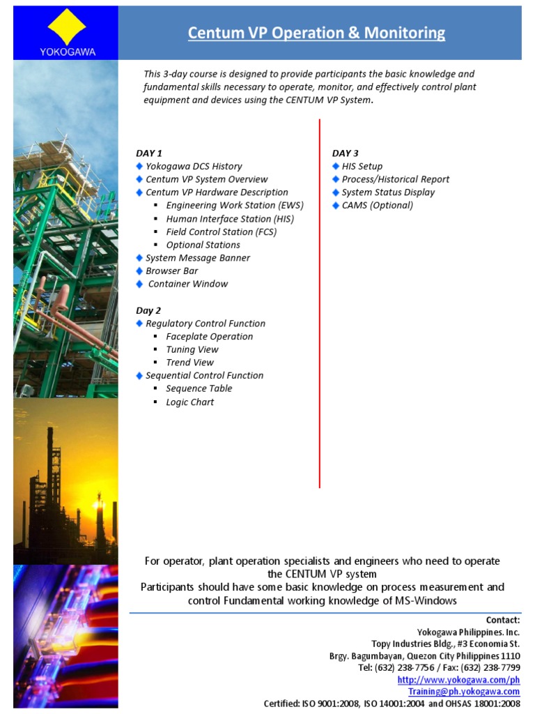 VPOP Centum VP Operation and Monitoring | PDF